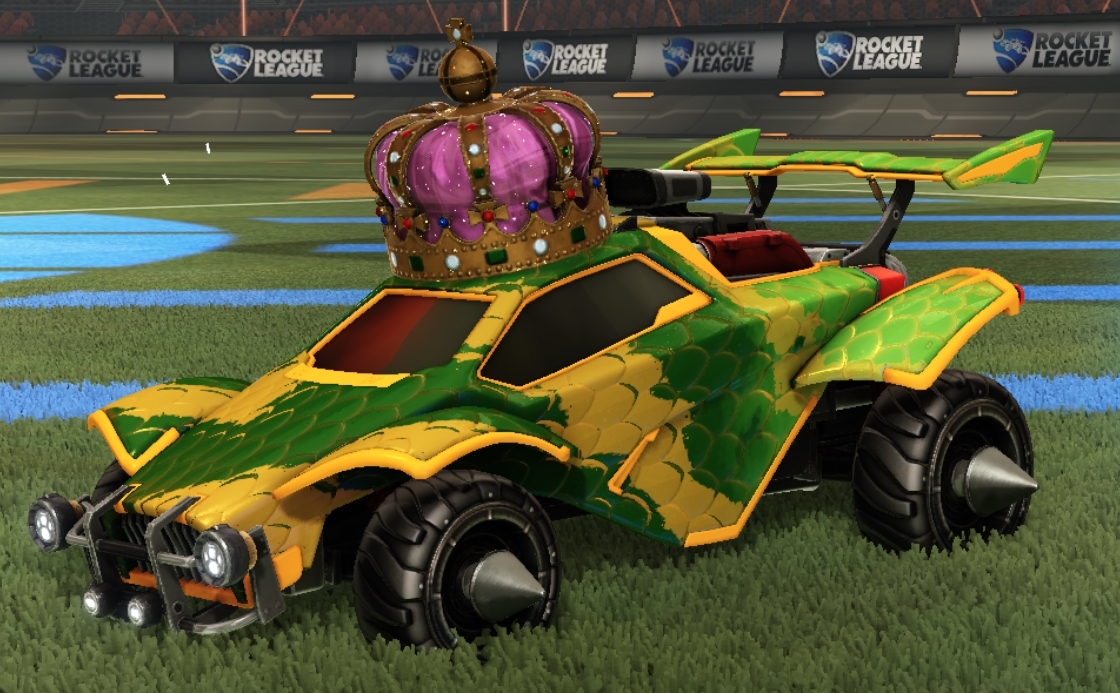 I made a Bowser Car for Halloween on Rocket League : r/gaming