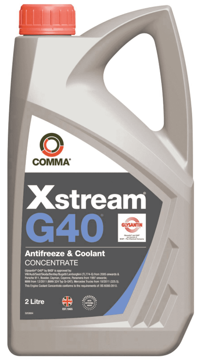 Comma - Xstream G40 Antifreeze & Coolant Concentrate XSG402L - 2L | eBay