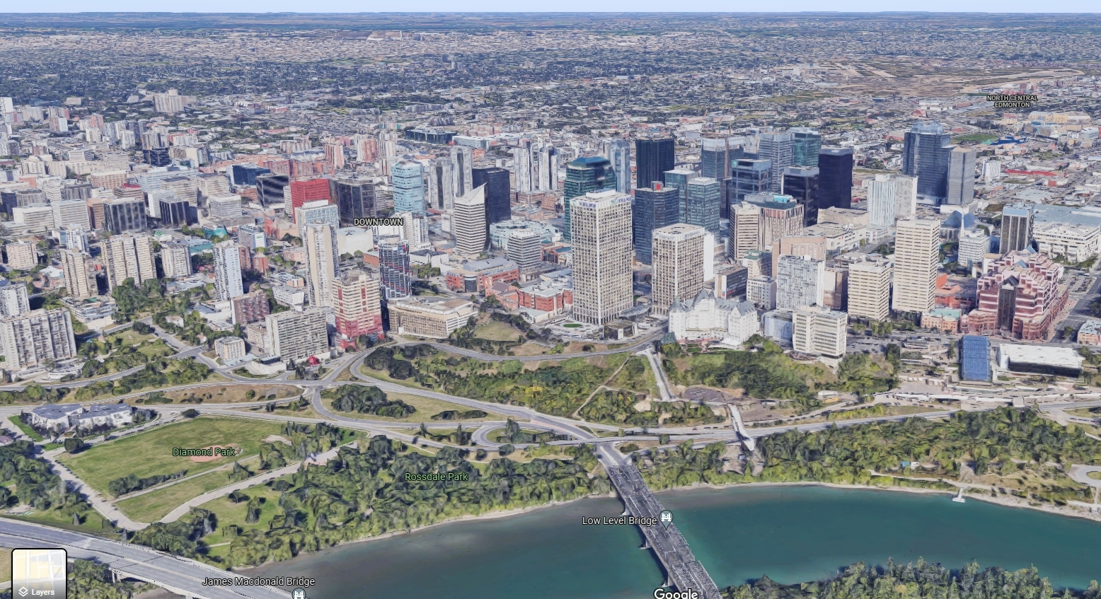 Updated satellite imagery of Edmonton now available on “Maps” for iOS ...