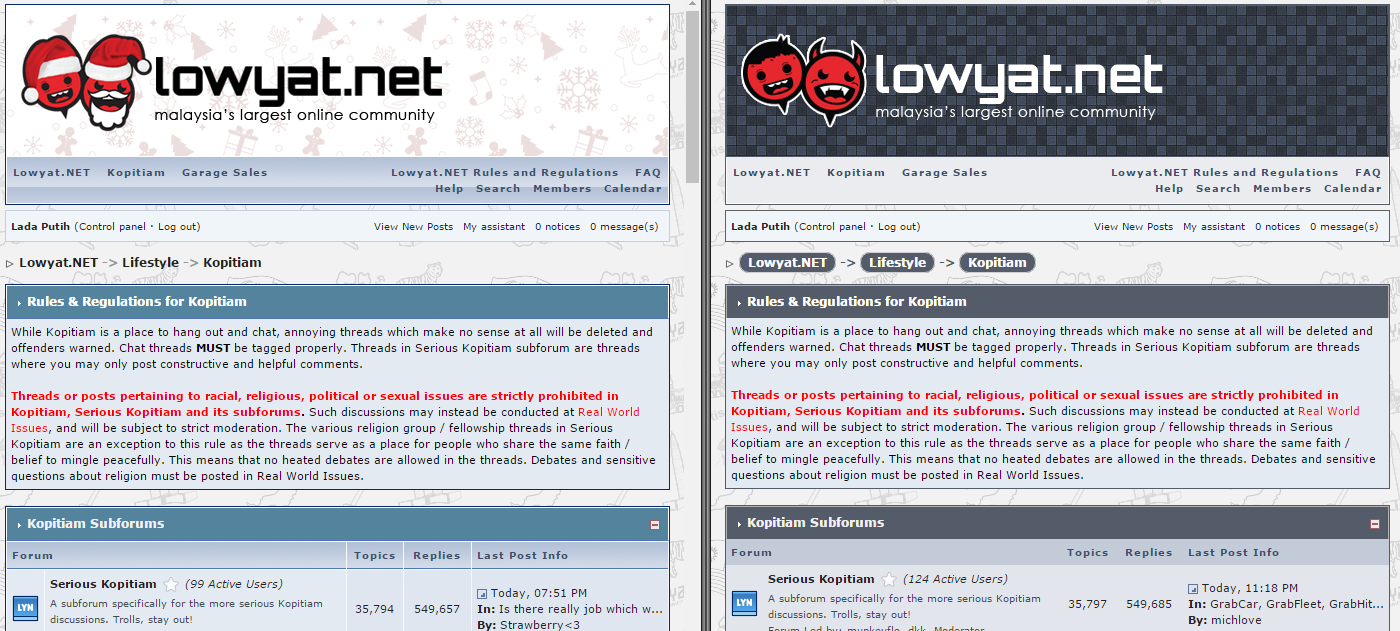 I really like the new look on lowyat