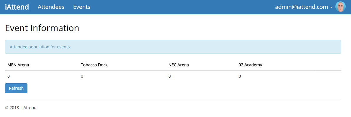 GitHub - Minisaints/iAttend: A basic C# MVC web application for recording attendances to a ...