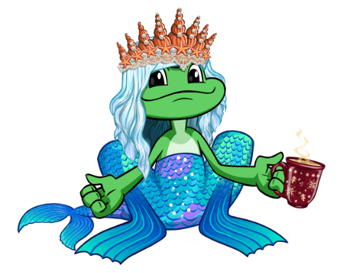 Anyone else think the new mermaid tail item is hilarious on some pets ...