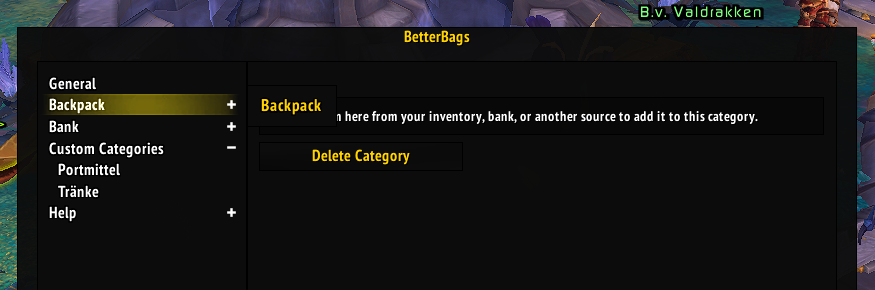 Custom Categories doesnt work · Issue #163 · Cidan/BetterBags · GitHub