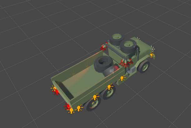 Make the back tire of the offroader obtainable from the vehicle context ...