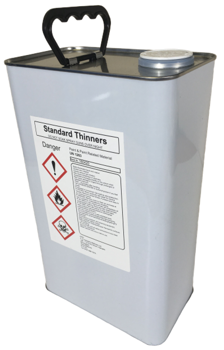 5 Litres Standard Thinners Spray Gun Cleaner Cellulose Paint Thinner ...