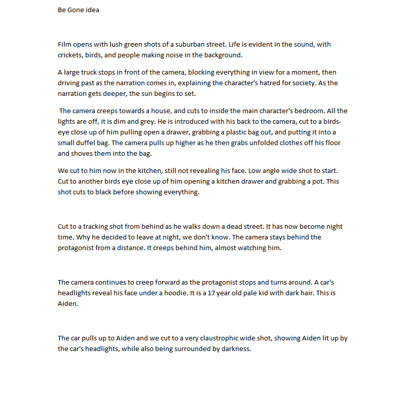 How should I write a shot list for my DP? : r/cinematography