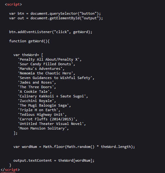 Need help with hyperlinks with this specific type of code : r/learnjavascript