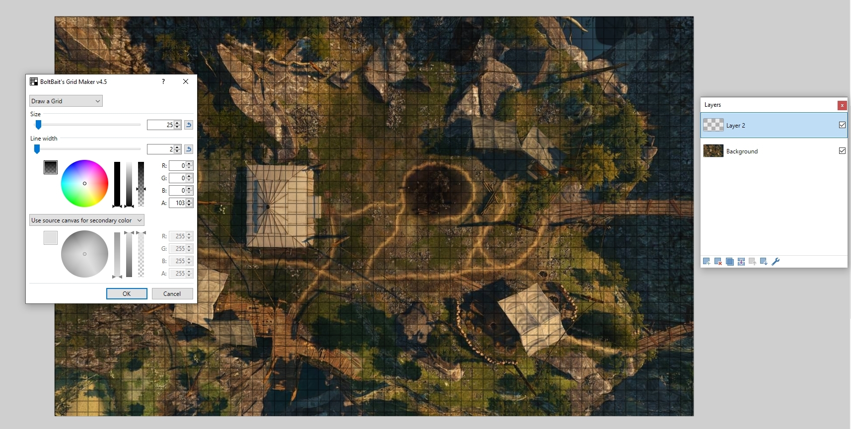 Looking for transparent grid files : r/DnD