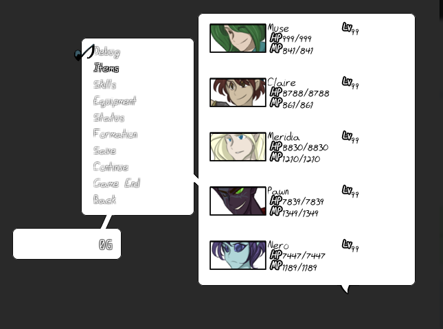 menu help: font color not changing??? | RPG Maker Forums