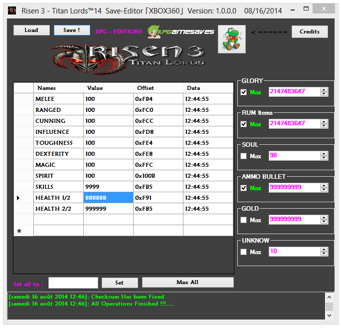[v1][ Risen 3: Titan Lords Save Editor ][TEAM-XPG]- Xbox 360 Mod Tool ...