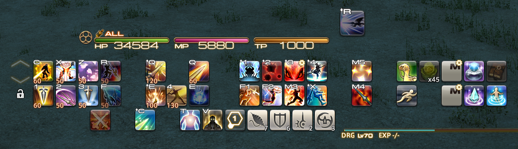 Help with Dragoon Hotbar Setup - PC : r/ffxiv