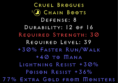 Iso Caster Boots - Topic - d2jsp