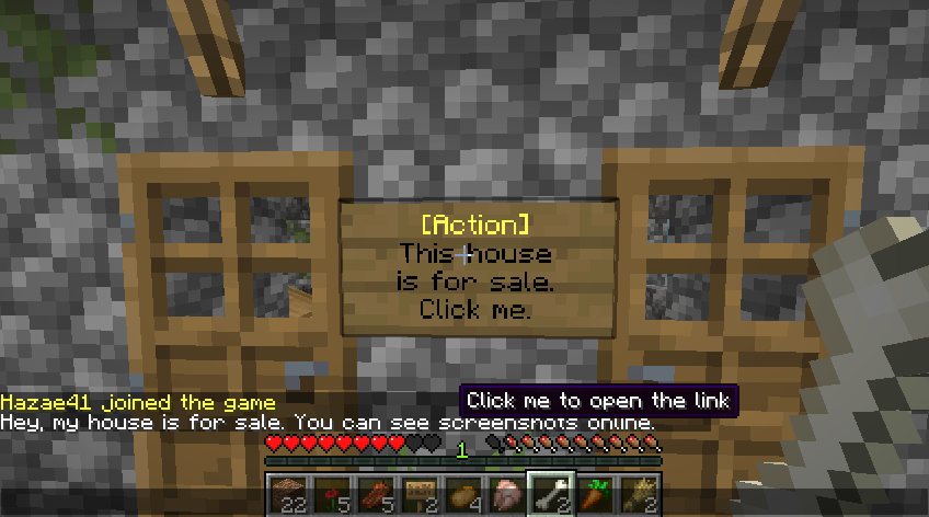 GitHub - hazae41/mc-actions-bukkit: Let your players create signs with tellraw actions on click