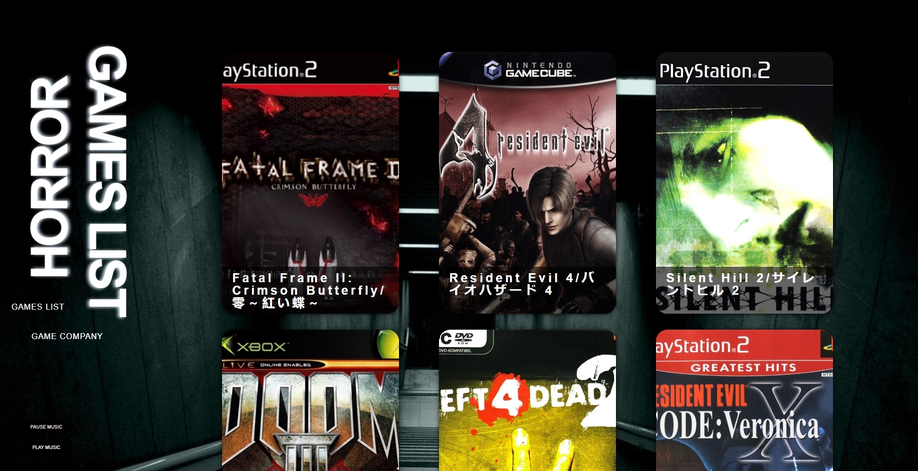 GitHub - mistymidnights/horror-games-v2