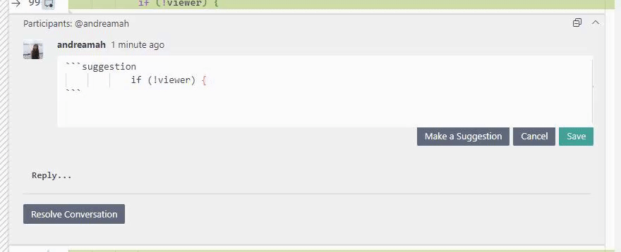 Make A Suggestion Sometimes Only Works Once · Issue 4470 · Microsoftvscode Pull Request Github 
