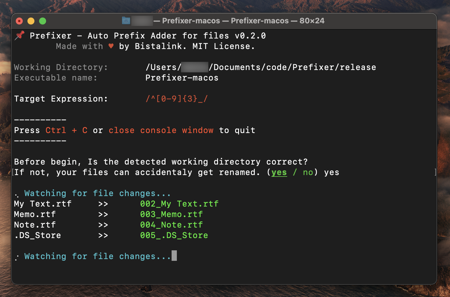 GitHub - Bistalink/Prefixer: Auto prefix adding tool