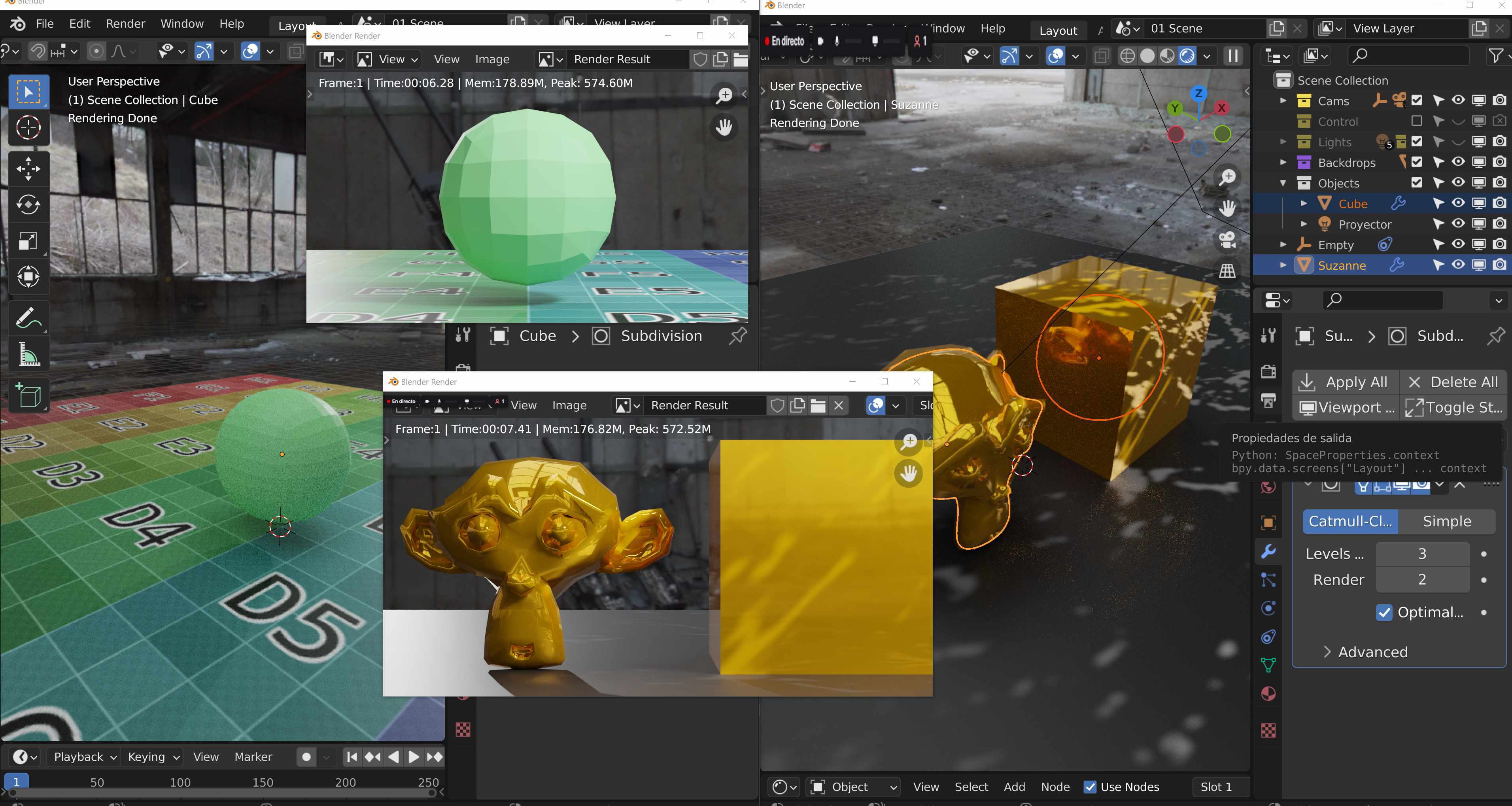 #95806 - Blender 3.2 Cycles - Subdivision surface not working in render - blender - Blender Projects