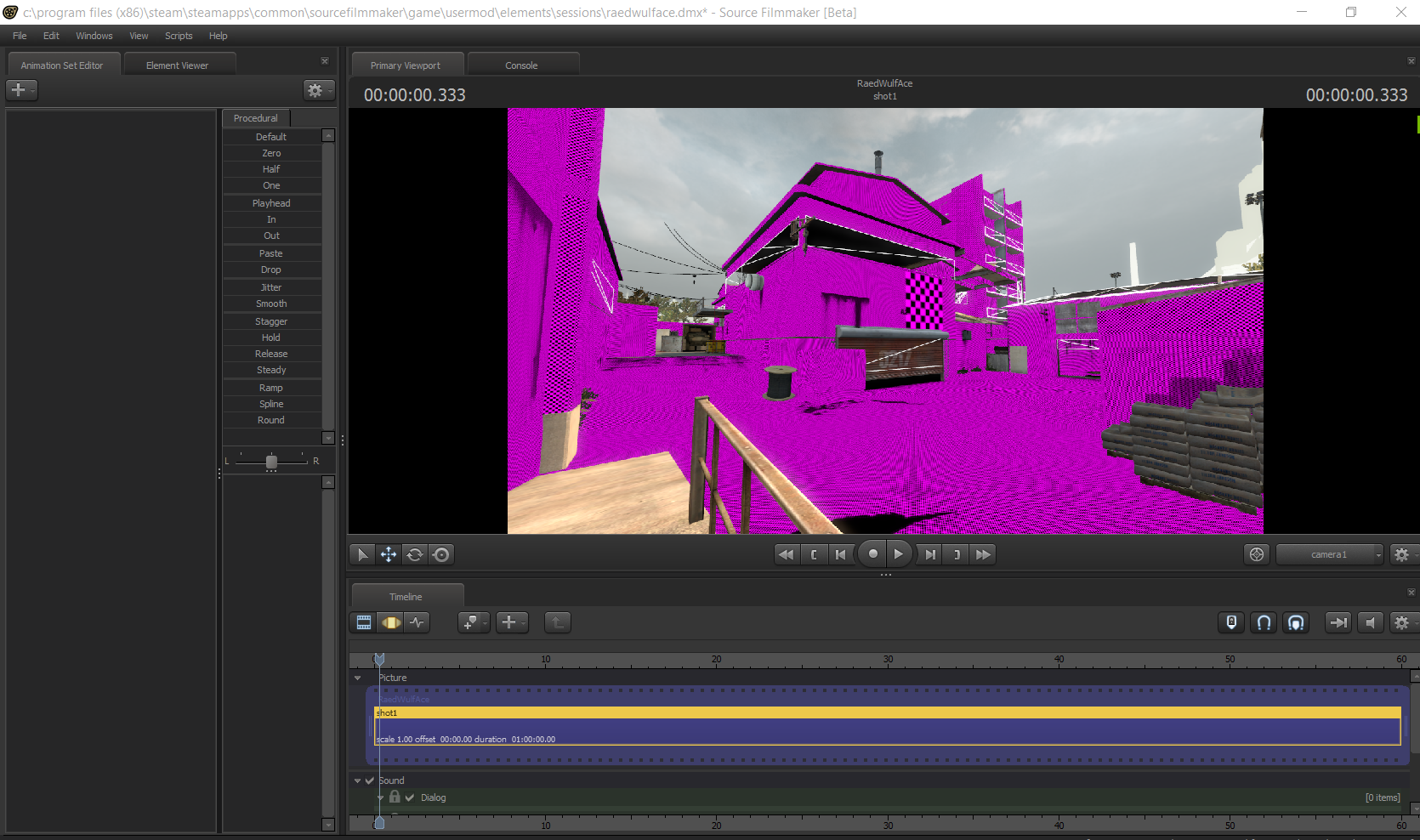 Map pink in SFM : SFM