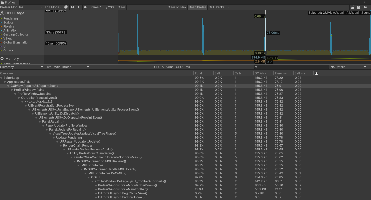 [IN-26965, UUM-26990]Game View UI eating x10 more CPU - Unity Engine ...