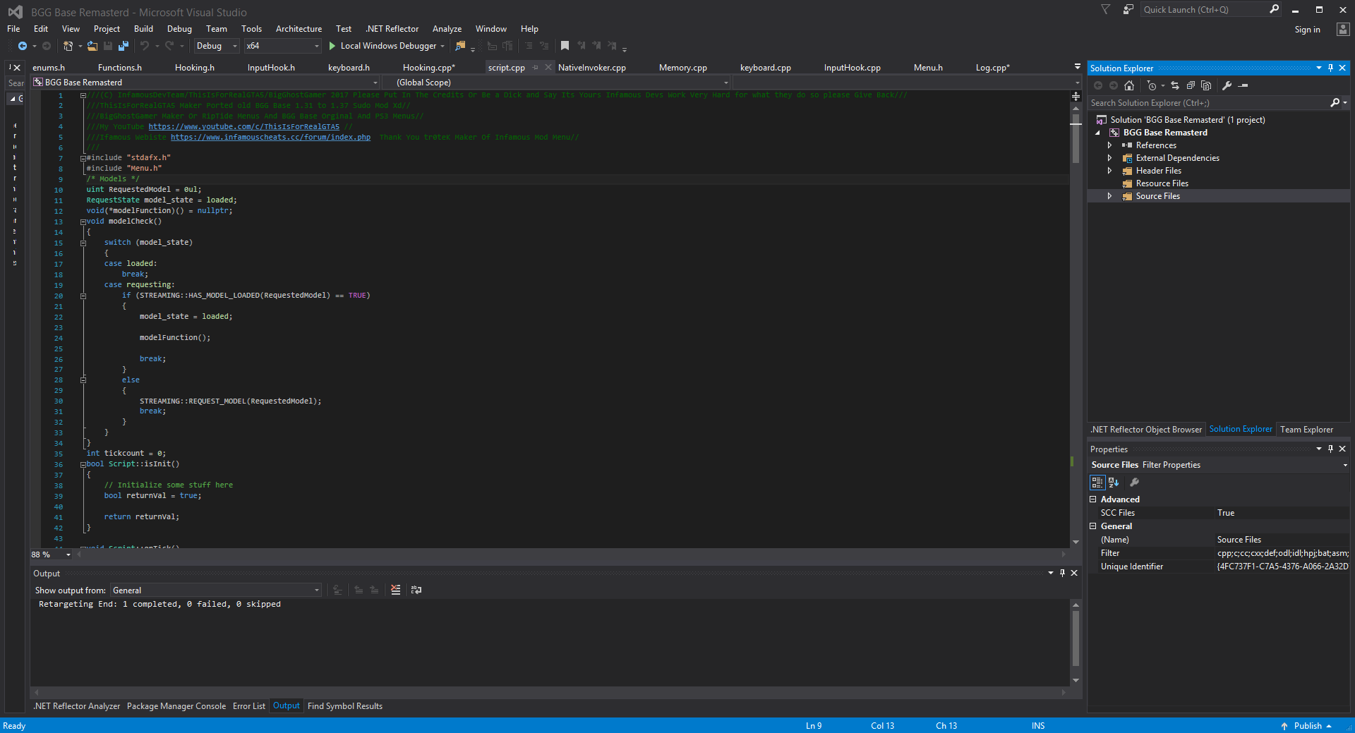 [PC] BGG BASE REMASTERD SOURCE CODE FULL TUT 1.37 (DEV ...