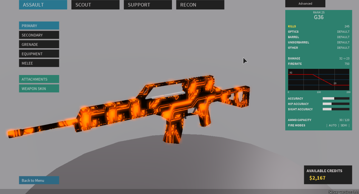 Tried recreating Cyborg camo from black ops 2 : r/PhantomForces