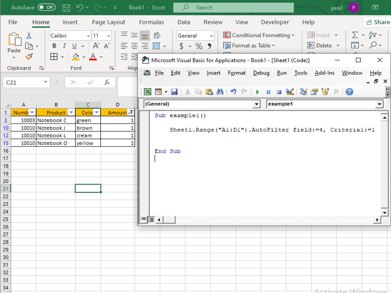 How To Use VBA Excel AutoFilter 500 Rockets Marketing