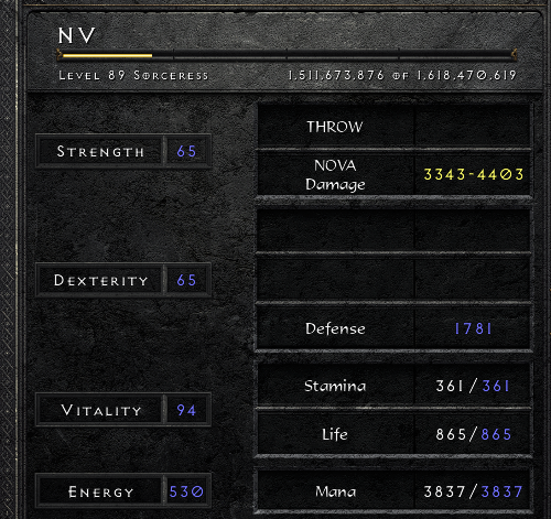 Iso Nova Sorc Gear - Topic - d2jsp