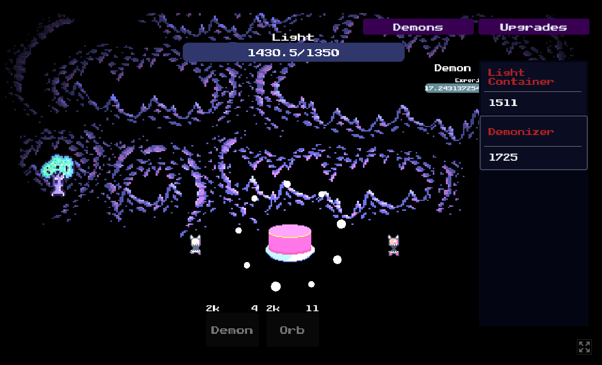 Eternal Luminance [Prototype] : r/incremental_games