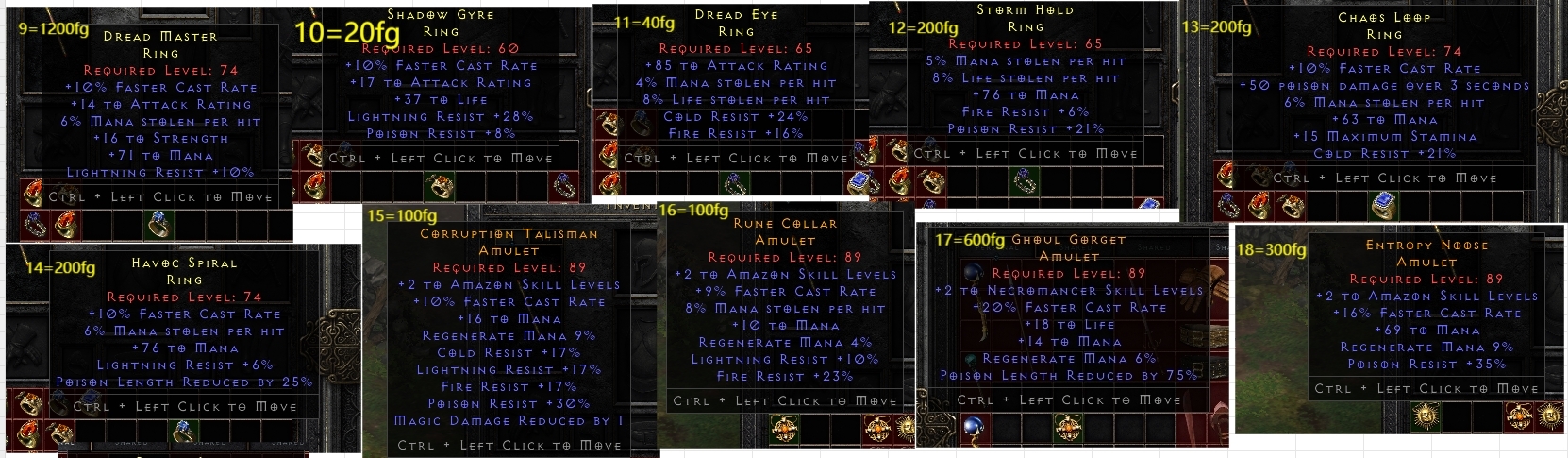 Some Ring And Amu With Pic - Topic - d2jsp