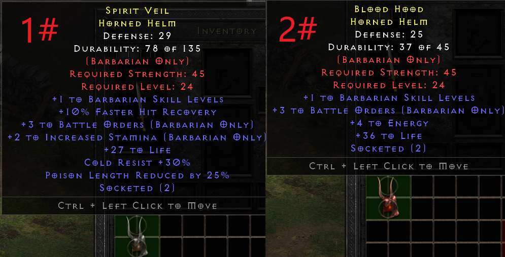 Lld Horned Helm - Topic - d2jsp
