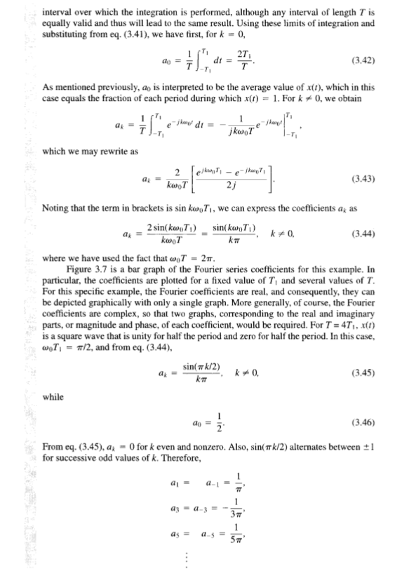 Solved Using Parseval’s identity compute the power of the | Chegg.com