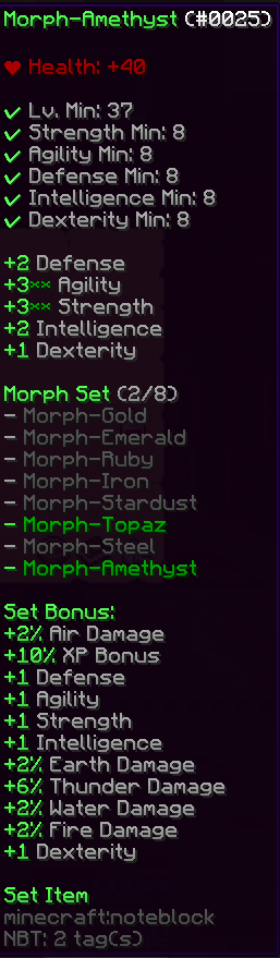 Buying - Morph Bracelet | Wynncraft Forums