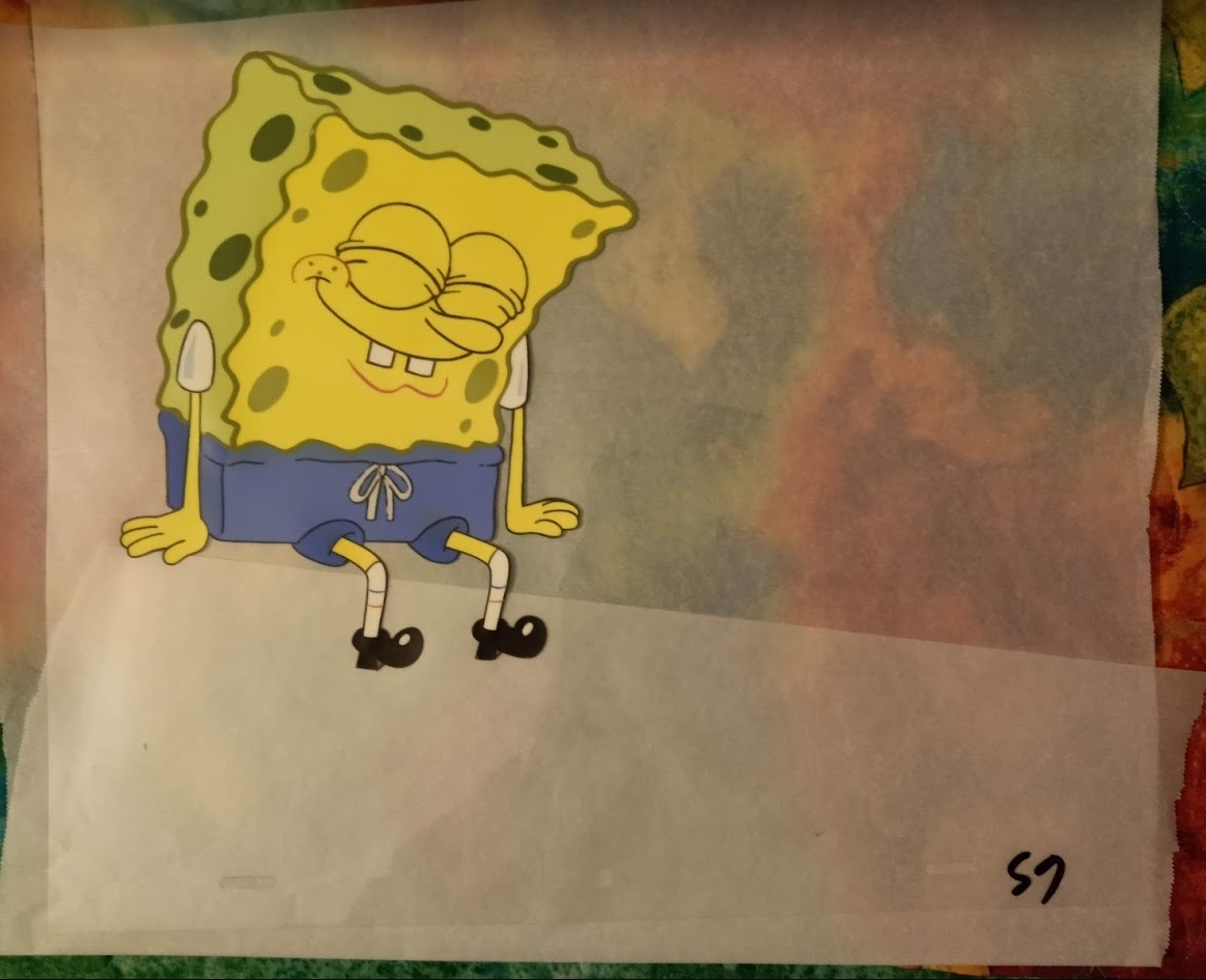 First cel to my new collection. Real fans know which episode and moment ...