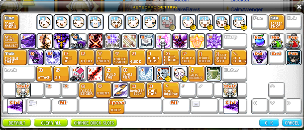 Am I the only one whose key bindings are like this?? : r/Maplestory