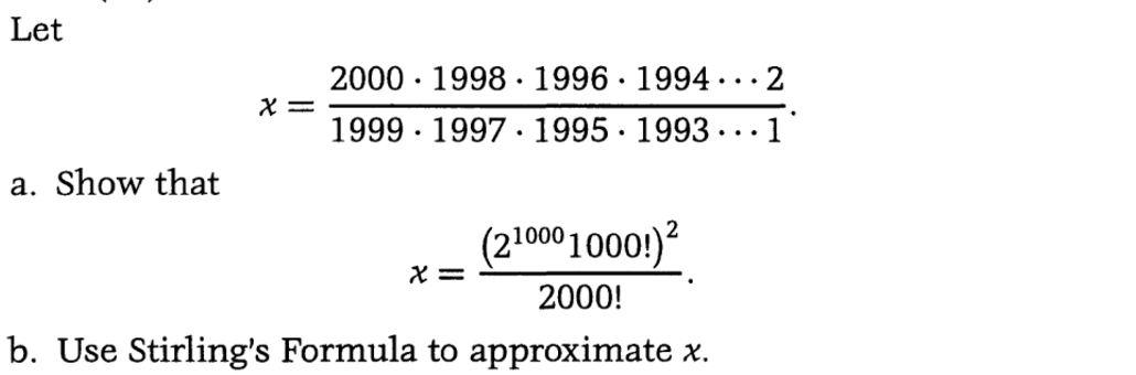 Solved Let x = 2000 middot 1998 middot 1996 middot 1994 | Chegg.com