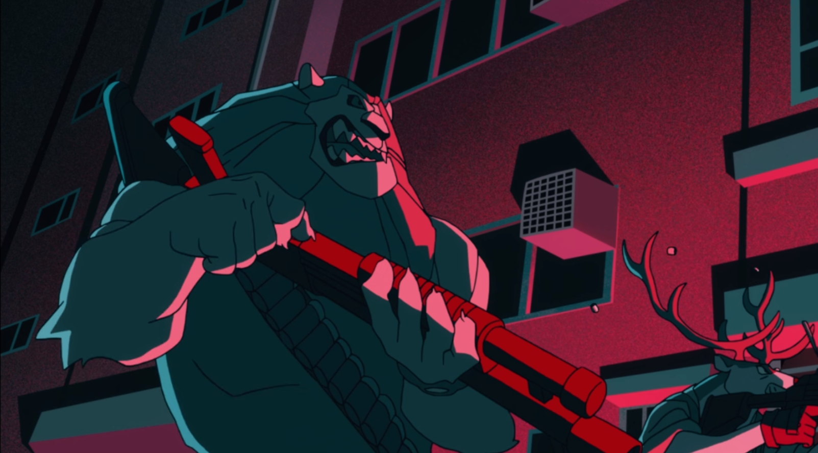 Wasn't expecting interesting gun handling in a show about animal people ...