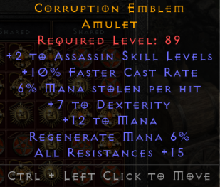 Amulet - Topic - d2jsp