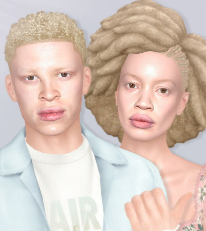 [CAS] ThisIsThem - Albinos Set - TS4 Rebels
