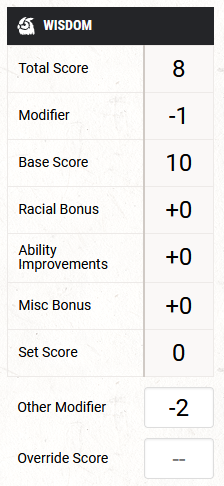 where do I find the source of "other modifier" : r/DnD