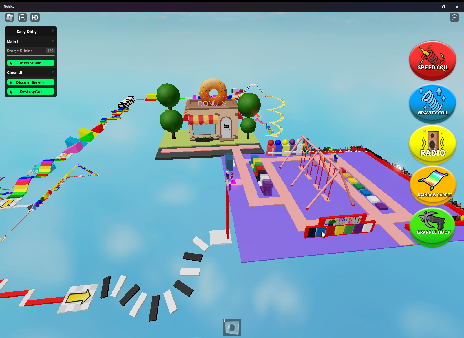 Easy Obby | Stage Slider n Instant Win — Roblox Scripts | ScriptBlox