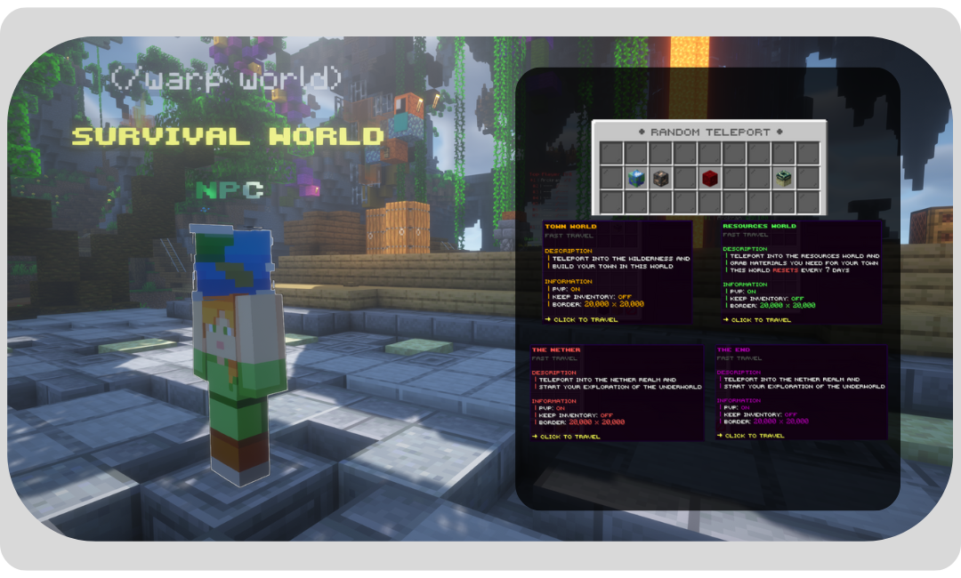 Towny Slimefun Premium Setup Minecraft Map