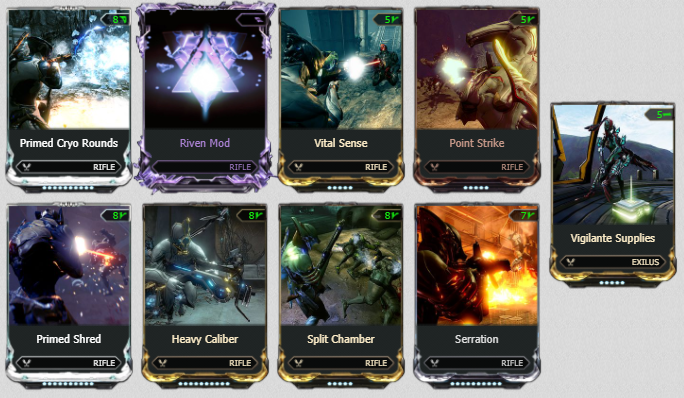 Metal Auger to exilus slot - General - Warframe Forums