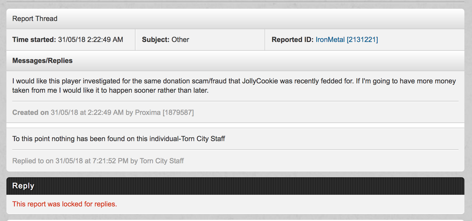 Forums | TORN