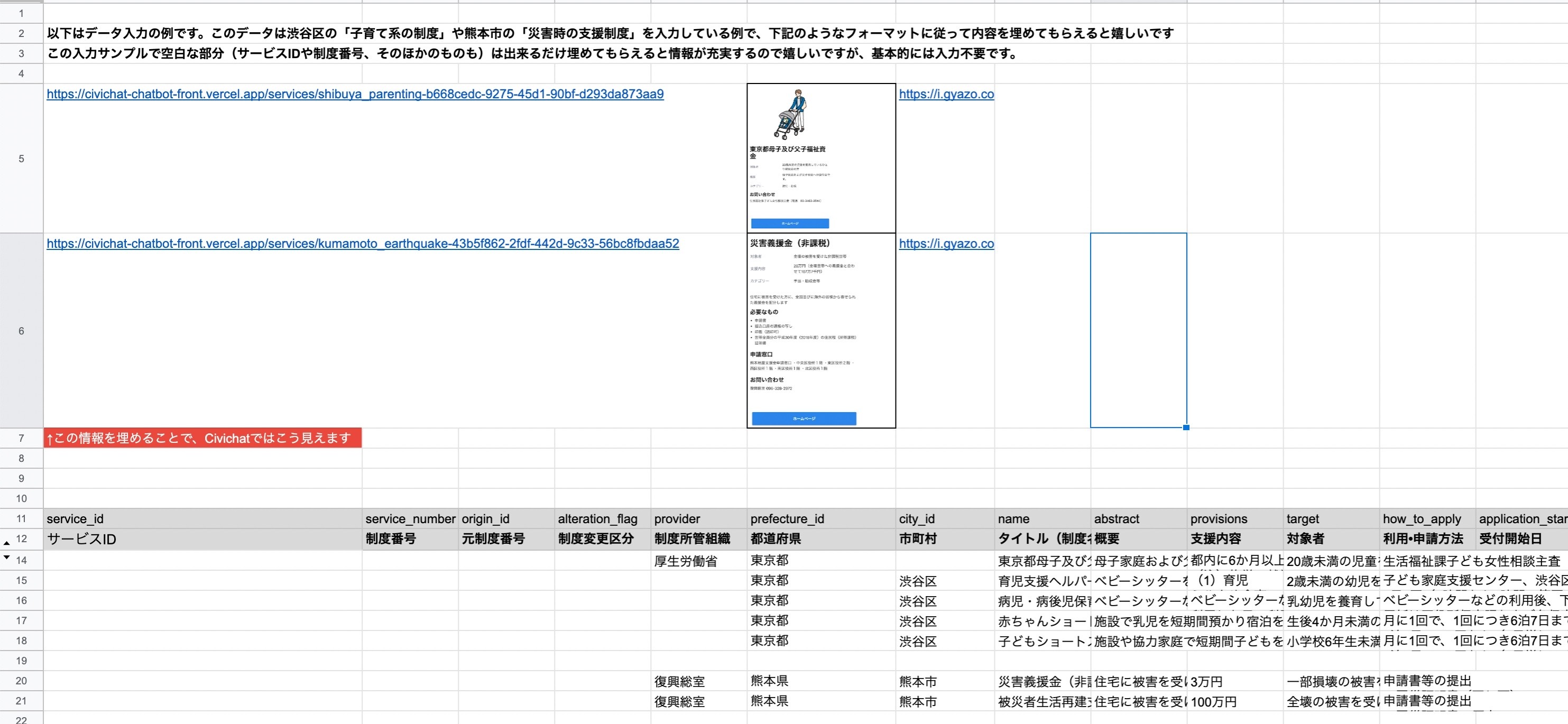 制度リストに詳細を追加する · Issue #1 · Civichat/notalone-cas.go.jp · GitHub