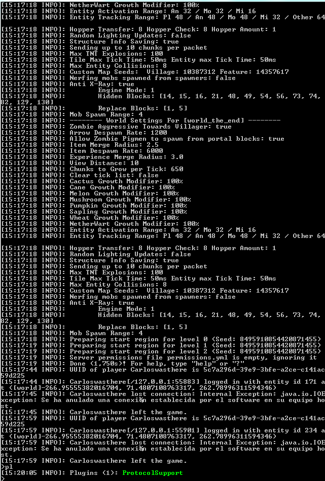 Bungee - Proxy - ProtocolSupportBungee | SpigotMC - High Performance ...