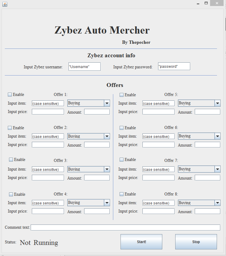 Zybez Auto Mercher - Projects - DreamBot - Runescape OSRS Botting