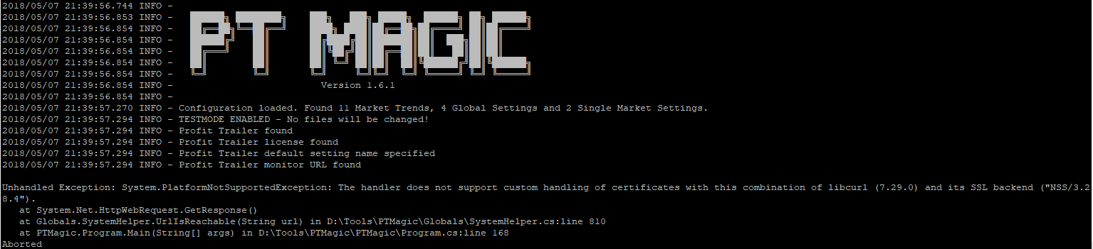 System.PlatformNotSupportedException · Issue #496 · Legedric/ptmagic ...