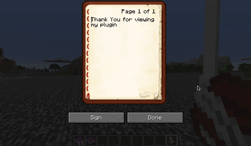 ChatItemDisplay | SpigotMC - High Performance Minecraft