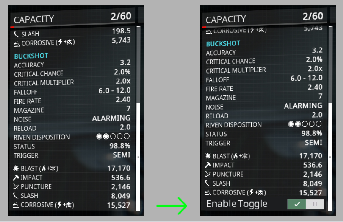 Euphona Alt Fire (Toggle Mode Button) - Art, Animation, & UI - Warframe ...