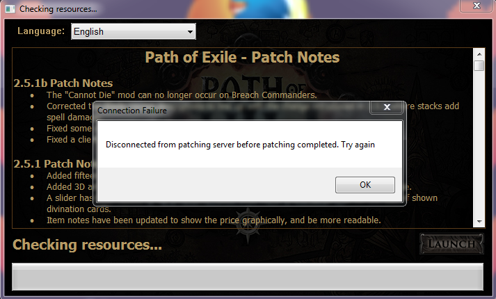 Patching problem : r/pathofexile